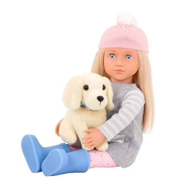 Our Generation Doll Meagan With Pet Dog (Golden Retriever) | Buy Online ...