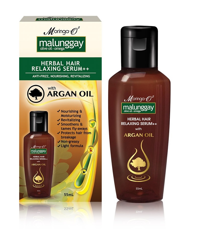 Moringa-O2 Malunggay Herbal Hair Relaxing Serum with Argan Oil | Buy ...