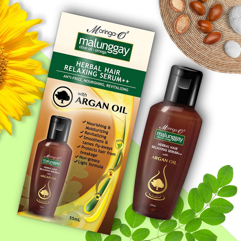Moringa-O2 Malunggay Herbal Hair Relaxing Serum with Argan Oil | Buy ...
