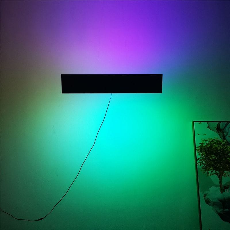 Modern RGB LED Wall Lamp Living Room Decoration | Buy Online | Ubuy الكويت