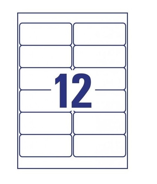 Avery Multipurpose Removable Labels in A4 Sheet, W 99.1mm X H 42.3mm ...