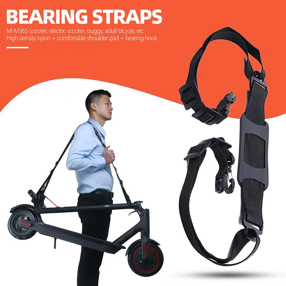 Scooter Skateboard Hand Carrying Handle Single Shoulder Straps Belt ...