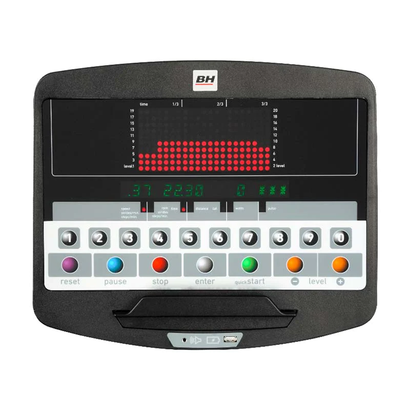 BH Fitness TR800 Movemia 5.0 HP Commercial Treadmill - LED Console ...