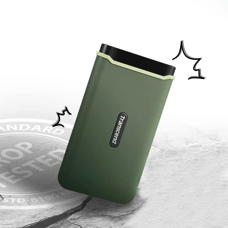 Transcend 1TB USB 3.2 Gen 2x2 Portable SSD - Military Green | Buy ...