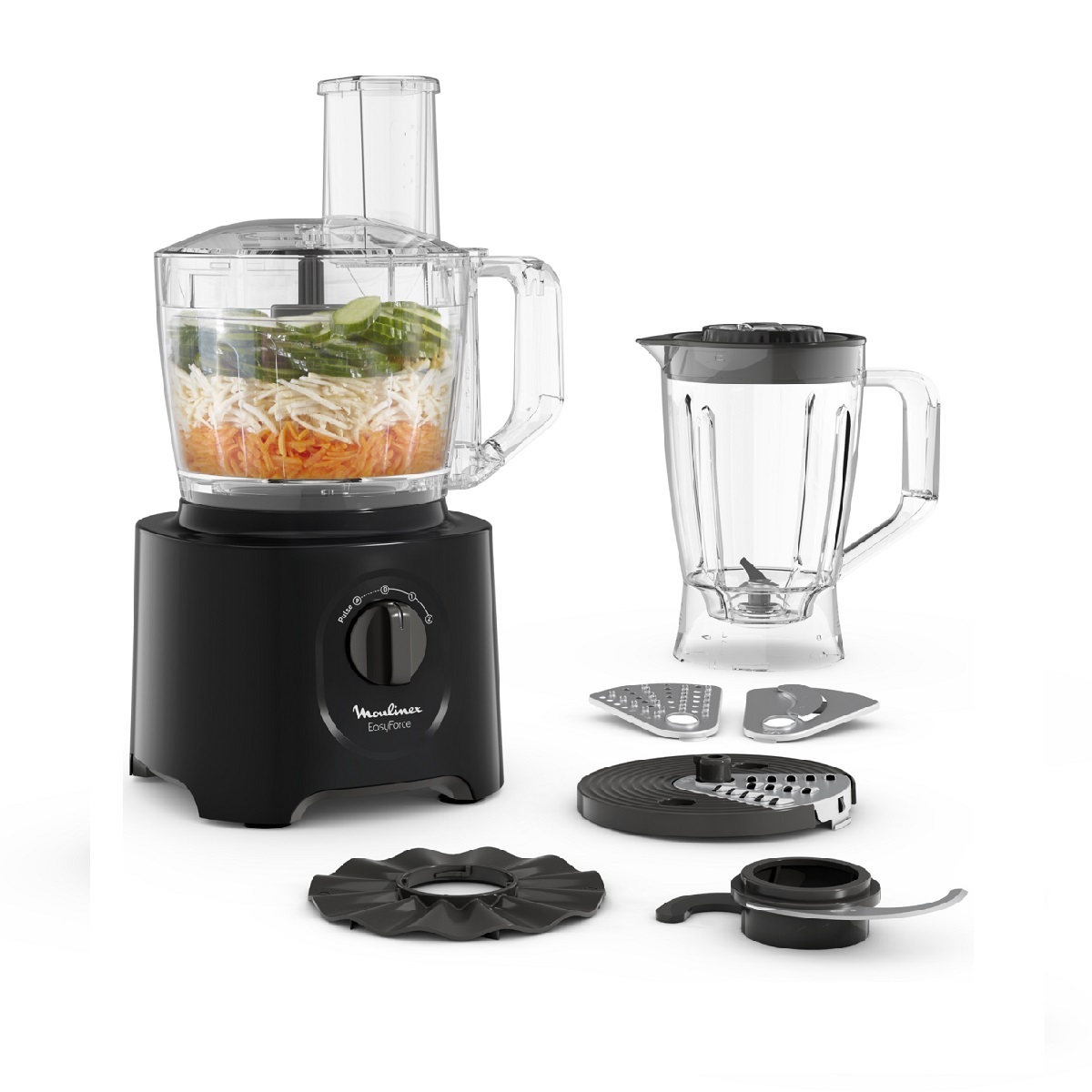 Moulinex Food Processor 800 Watts 25 Function – Black | Buy Online ...
