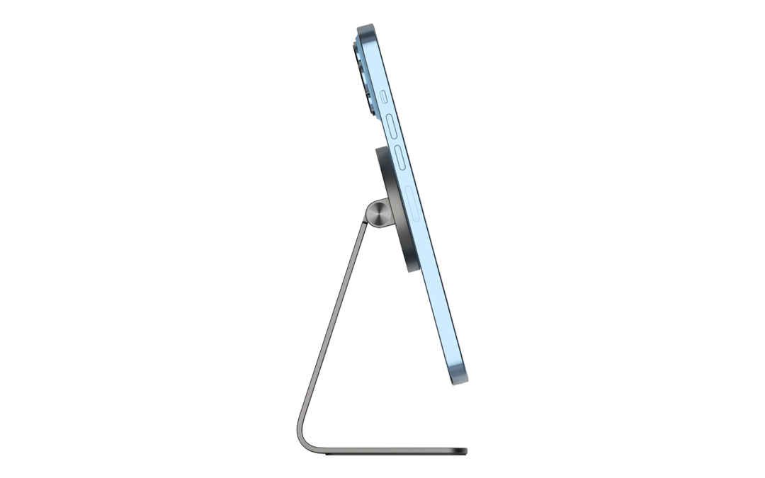 Powerology Desktop Acute Magsafe Phone Stand with 17*N52 Magnets - Dark ...