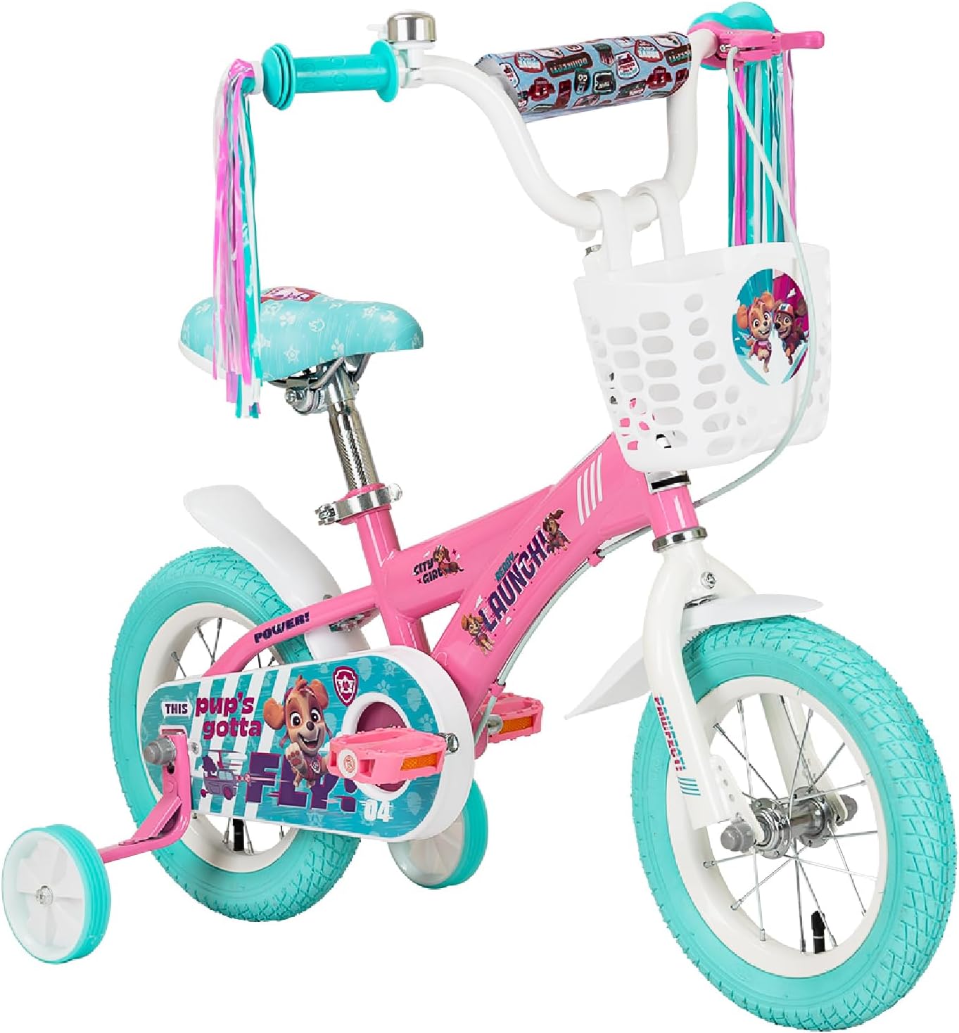 SPARTAN Paw Patrol Skye Bicycle Pink 12" S,SP-3203 | Buy Online | Ubuy Oman