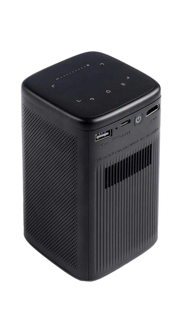 Porodo Android 9.0 960*540P DLP Portable Projector - Black | Buy Online ...
