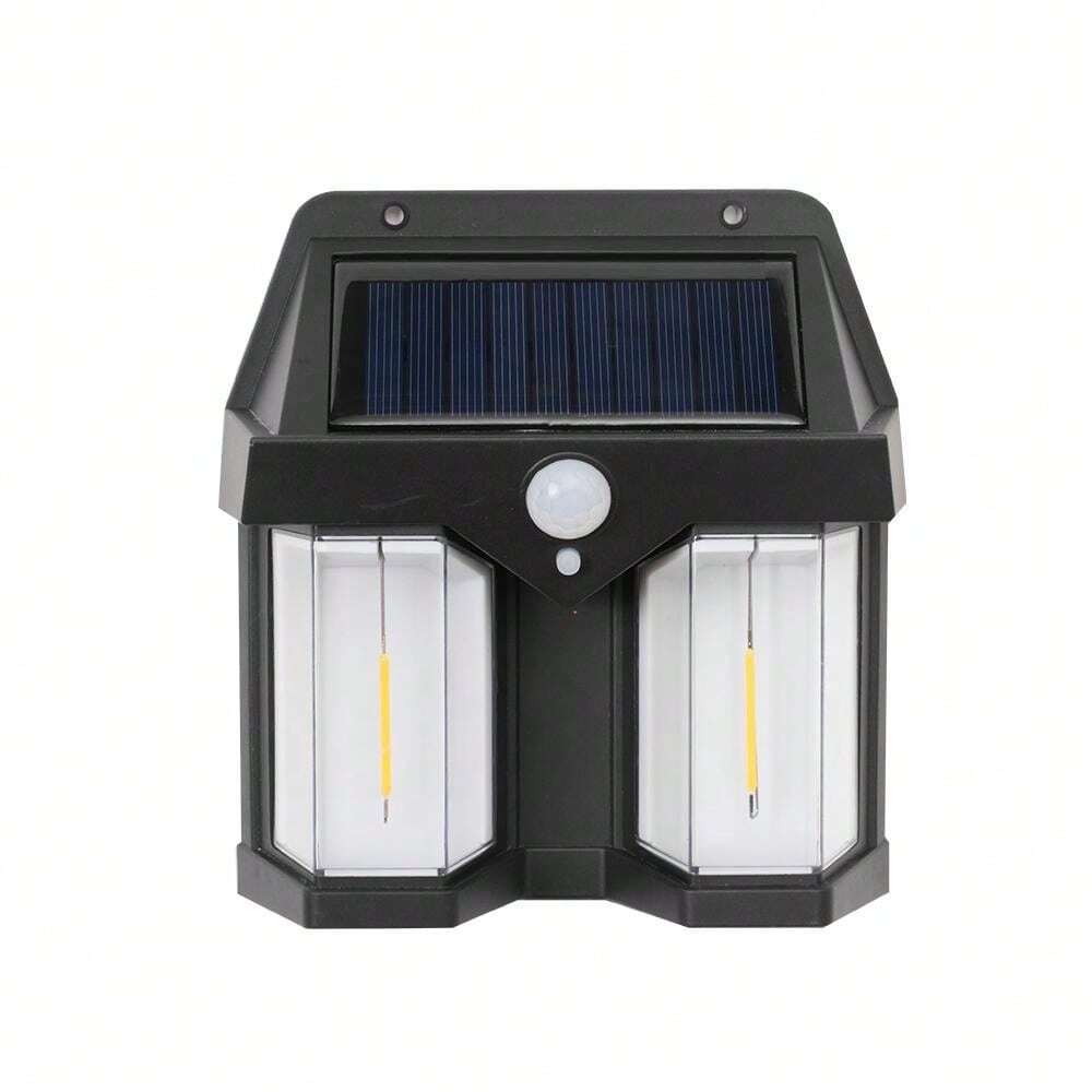 Solar Tungsten Wall Light Motion Sensor Lamp LED 3 Lighting Modes Outdoor Waterproof Sunlight ...