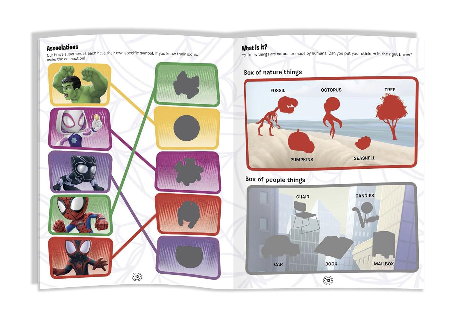 Phidal Marvel Spidey & Friends Sticker Book Treasury | Buy Online ...