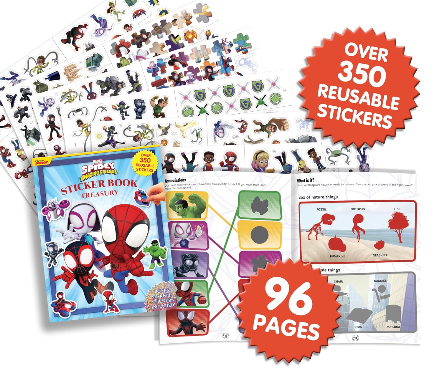 Phidal Marvel Spidey & Friends Sticker Book Treasury | Buy Online ...