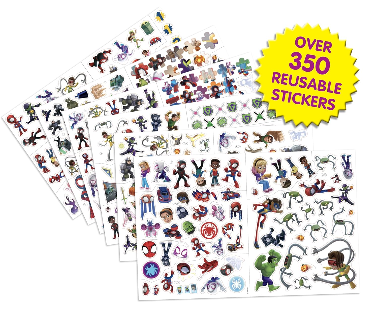 Phidal Marvel Spidey & Friends Sticker Book Treasury | Buy Online ...