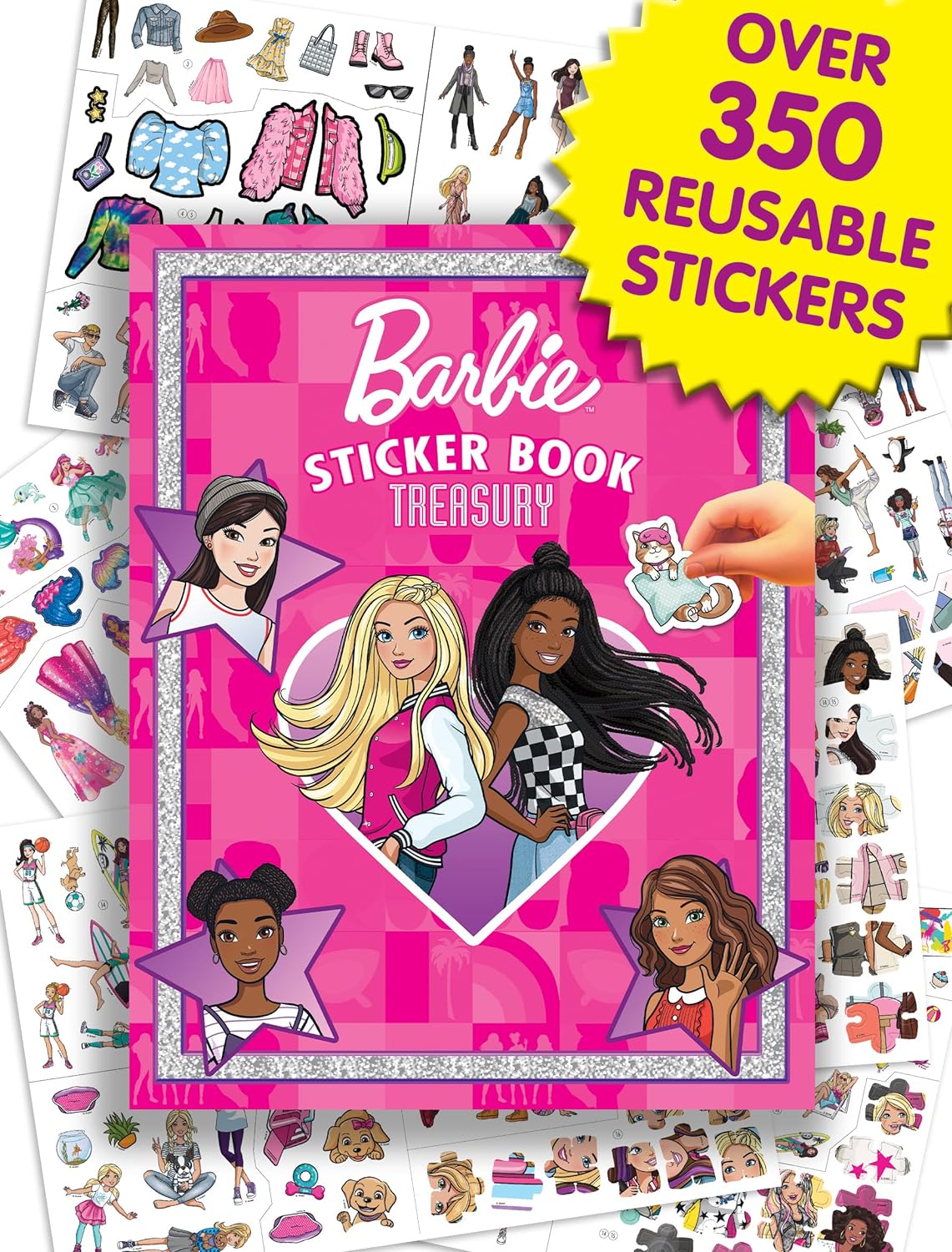 Phidal Mattel Barbie Sticker Book Treasury | Buy Online | Ubuy السعودية