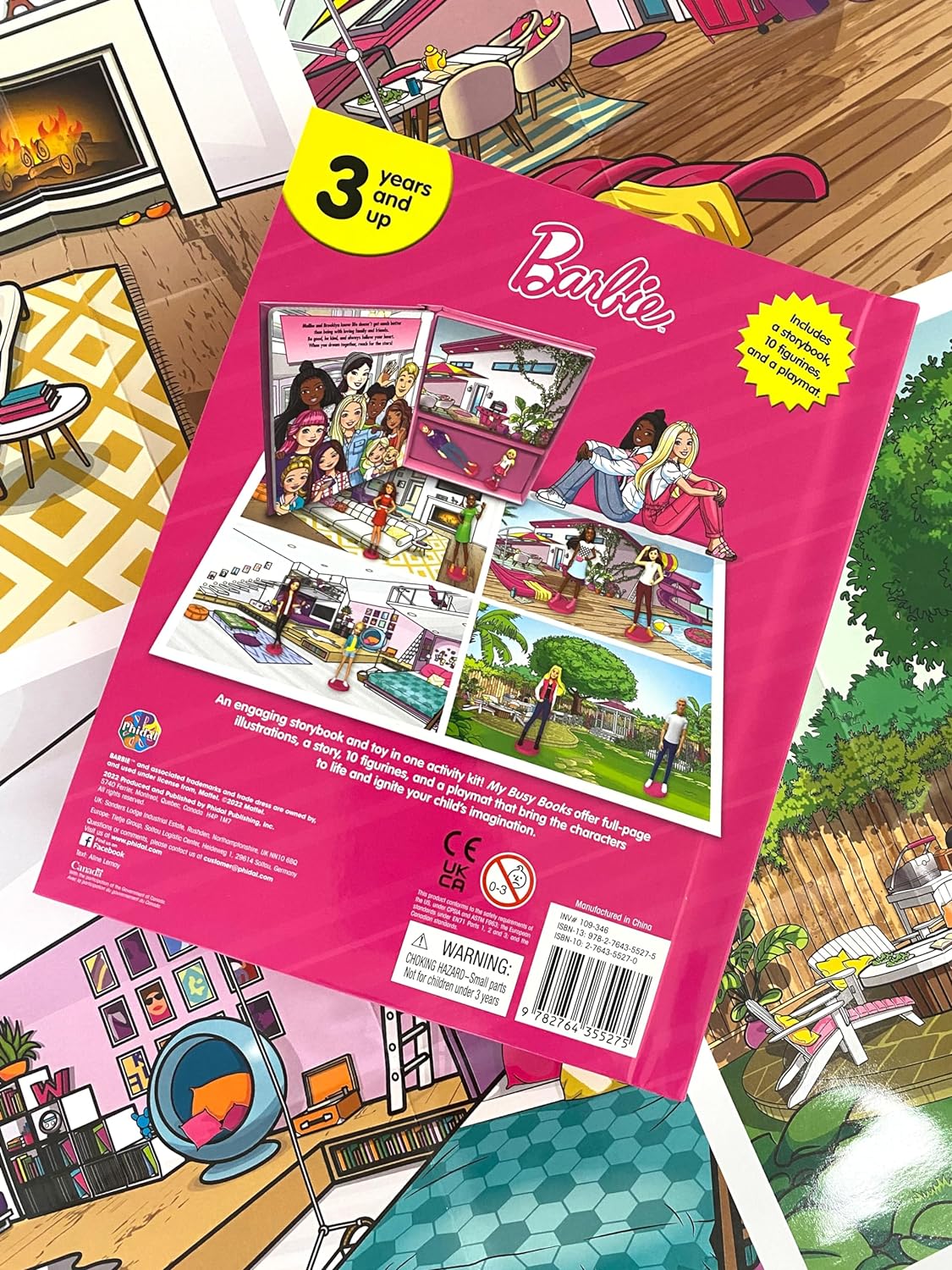 Phidal Mattel Barbie My Busy Book | Buy Online | Ubuy Saudi Arabia