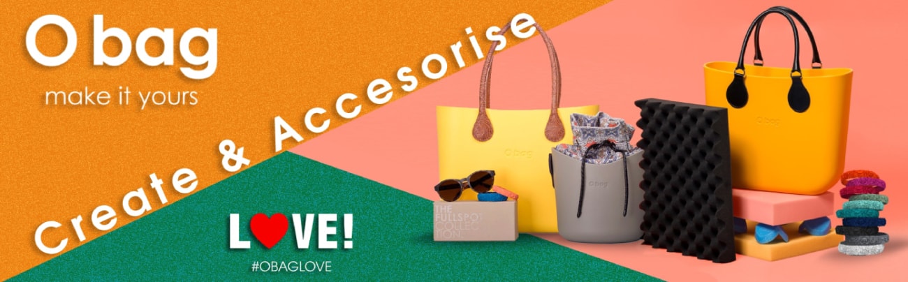 Obag Classic Color With Signal Blue Kit ( Handles + Canvas) | Buy ...