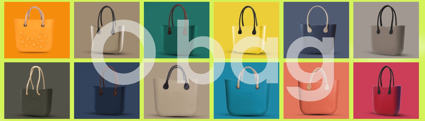 Obag Classic Color With Signal Blue Kit ( Handles + Canvas) | Buy ...