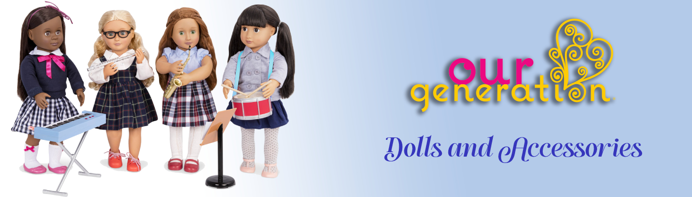 Our Generation Doll Meagan With Pet Dog (Golden Retriever) | Buy Online ...